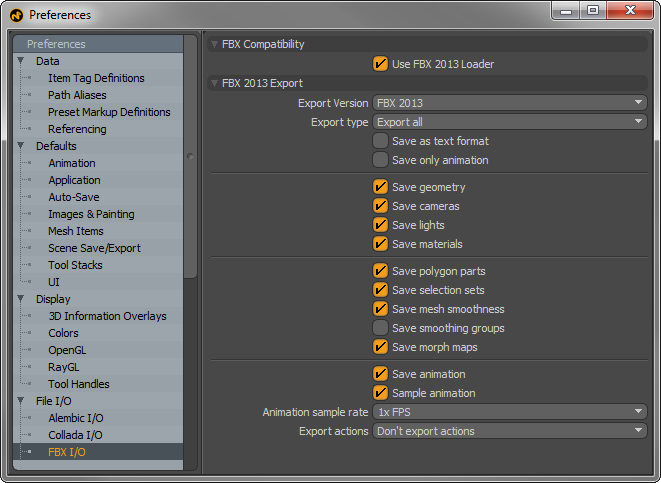 Model import guidelines for Other 3d modeling software